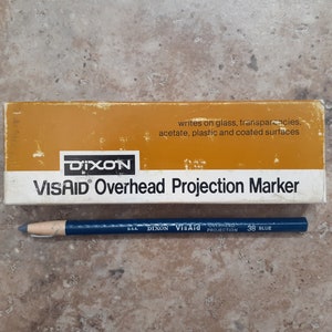 Vintage / Dixon / Visaid Overhead Projection Markers / USA / Self ...