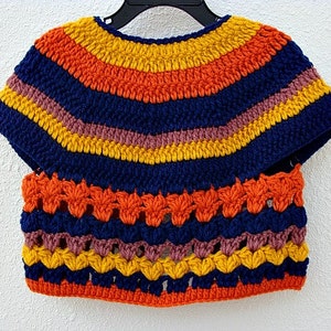 Crochet Urban Girl Cropped Cardi - Etsy