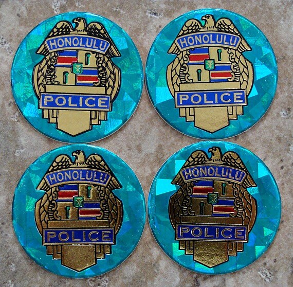 1990s / Twenty-nine 29 Honolulu Police Pogs Hawaiian Pog | Etsy