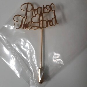 1990s / Vintage / Stick Pin / Praise the Lord / Religious Lapel Pins ...
