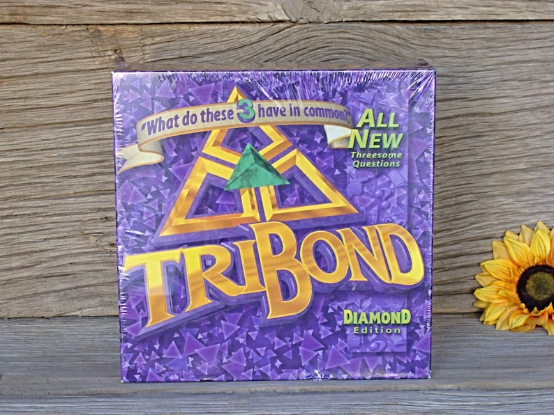 1998 / TRIBOND / Board Game / Diamond Edition / All New Questions ...