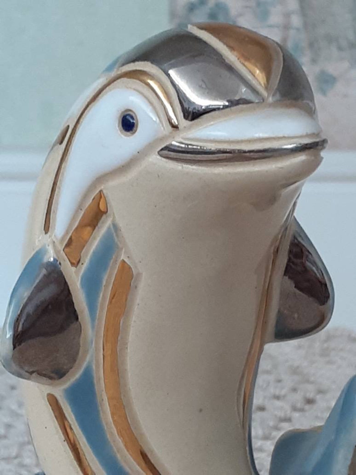 Vintage / Dolphin / Derosa Rinconada / Hand Crafted / Ceramic - Etsy