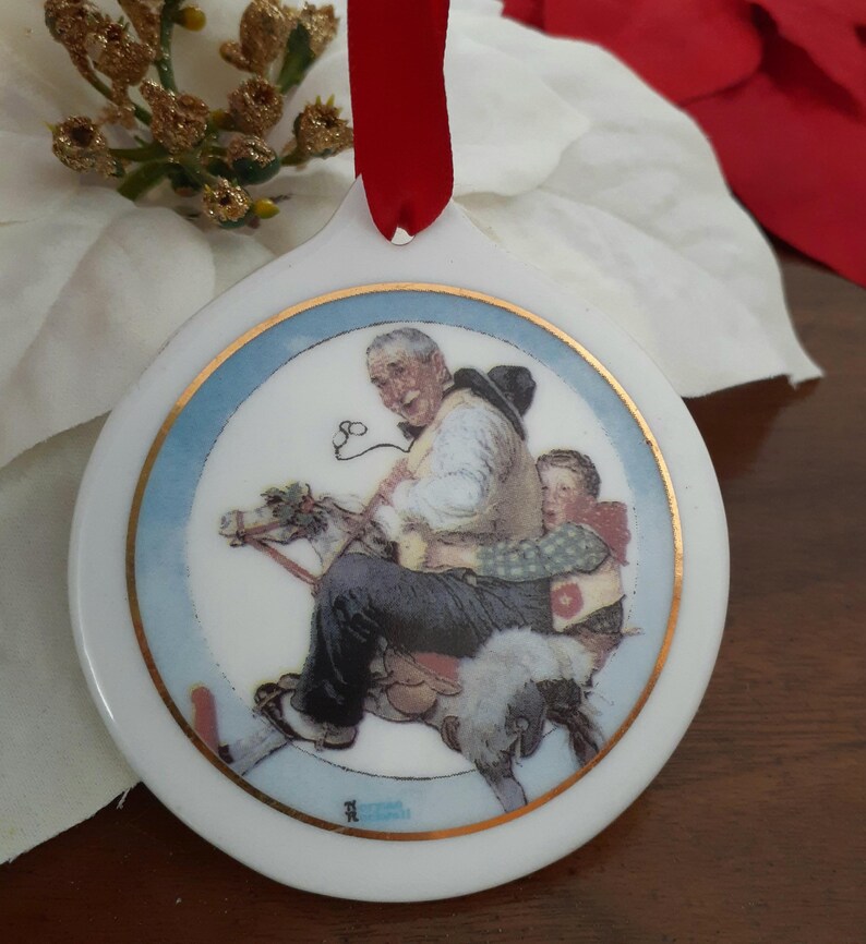 1997 / Gramps at the Reins / Christmas Tree Ornament / Jcpenney ...