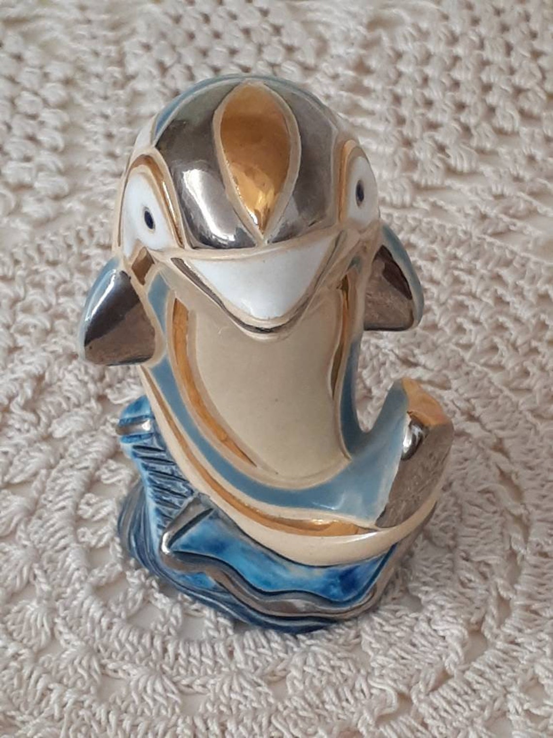Vintage / Dolphin / Derosa Rinconada / Hand Crafted / Ceramic - Etsy