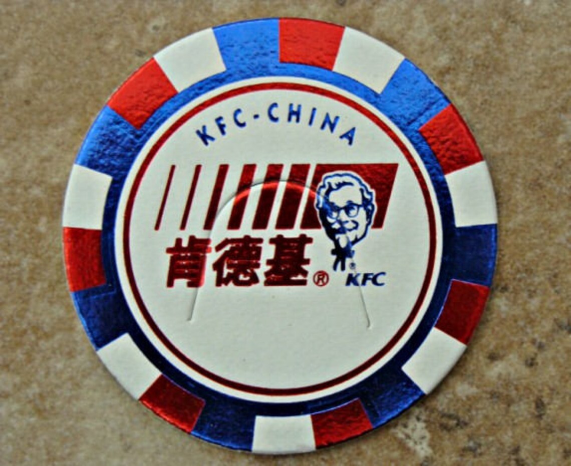 1990s / Set of Four 4 KFC Kentucky Fried Chicken Pogs / - Etsy