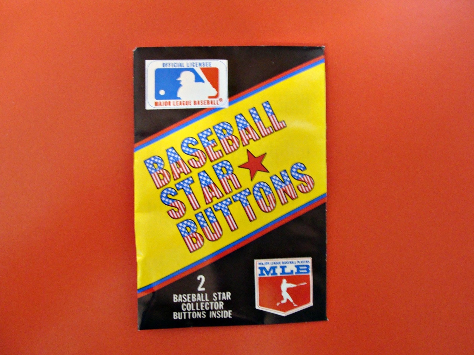 1992 / Major League Baseball / MLB / Baseball Star Buttons / Made in ...