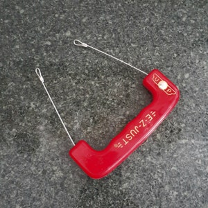 1970 / E-Z JUST / Model Airplane Control Line Handle / 5 Line Spread ...