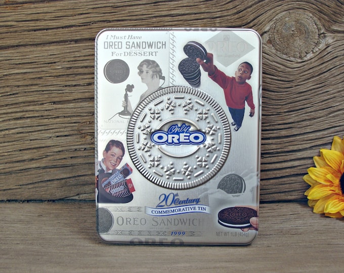 1999 / OREO / Limited Edition / 20th Century COMMEMORATIVE TIN / Empty ...