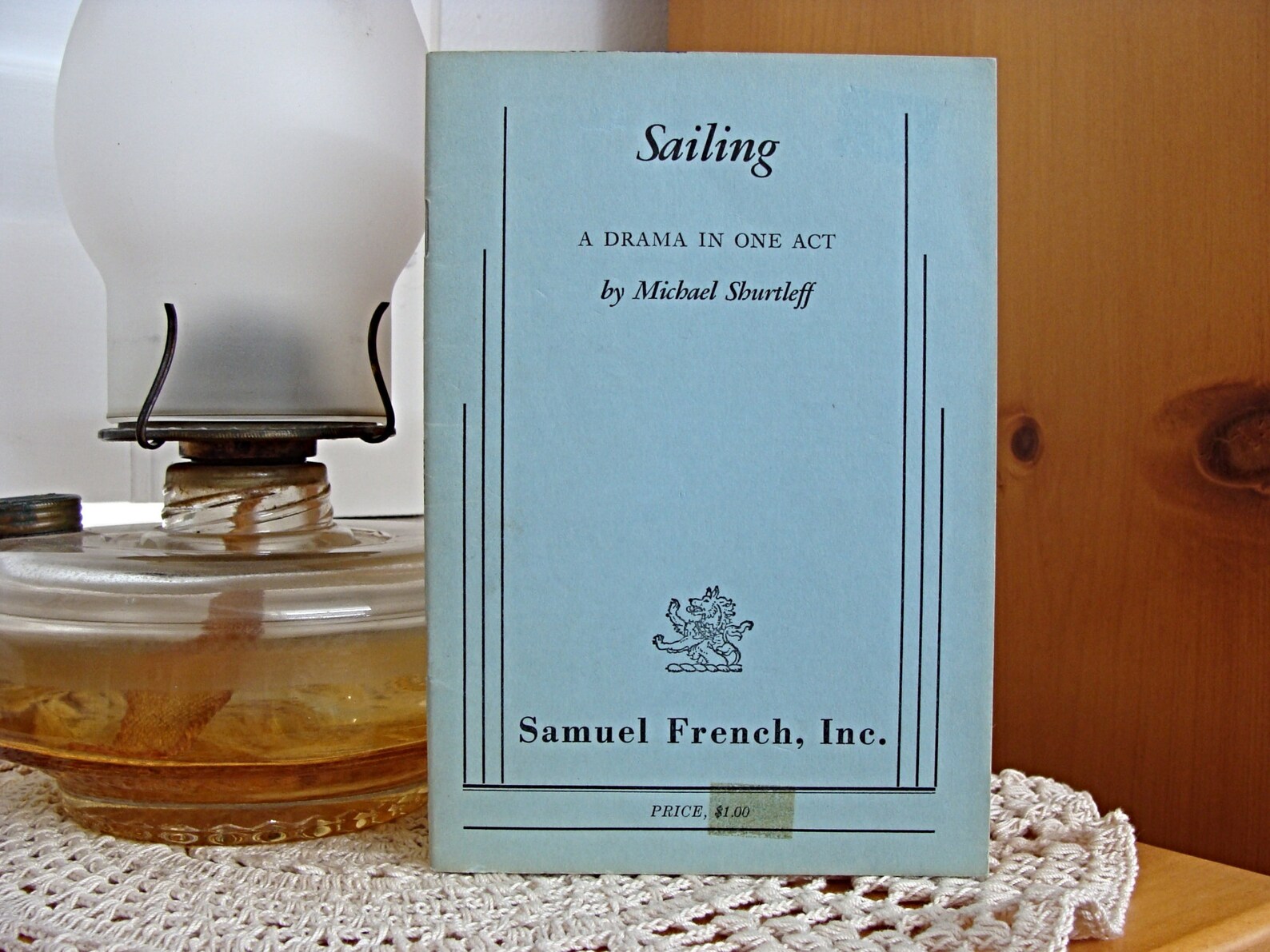 1977 / Sailing / A Drama in One Act / Michael Shurtleff / - Etsy