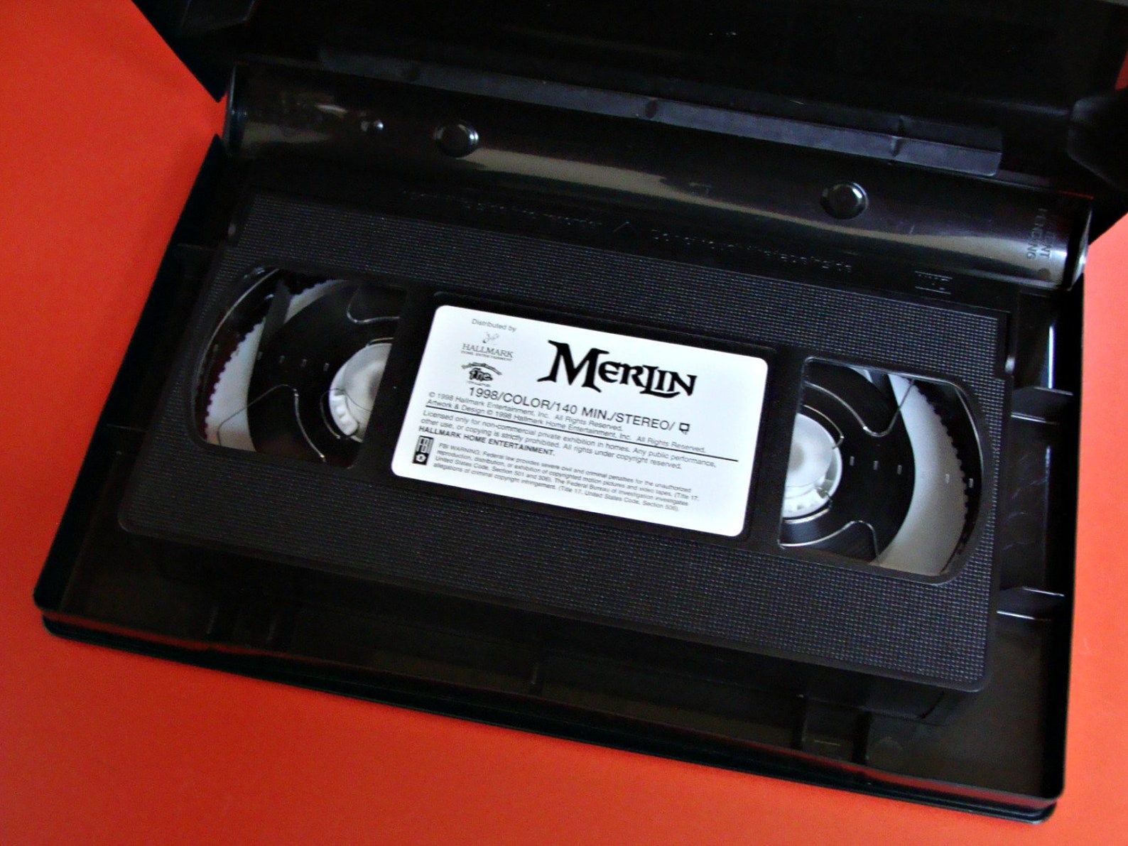 1998 / Merlin / VHS 96525 / Movie / Hallmark Entertainment / - Etsy