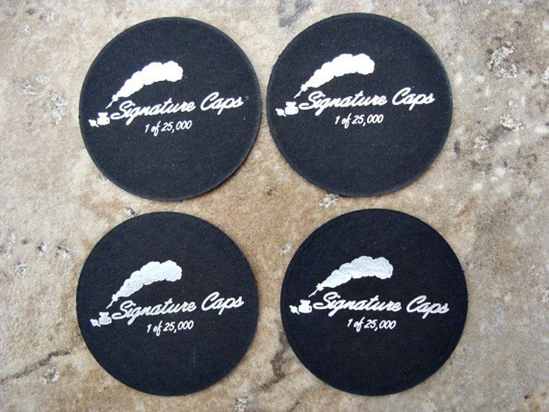 1993 NOLAN RYAN Signature Caps ~ RARE ~ Hawaiian Pog ~ Set of Four (4 ...