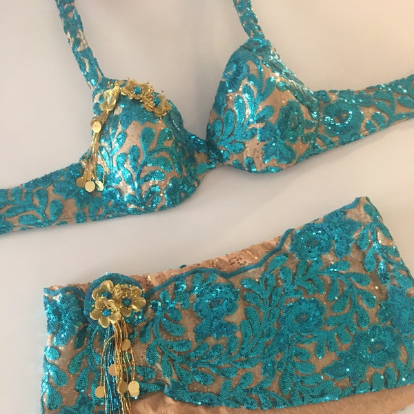 Belly Dance Bra - Etsy