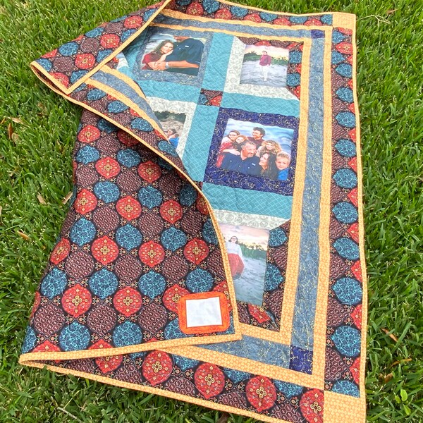 Photo Quilt - Etsy