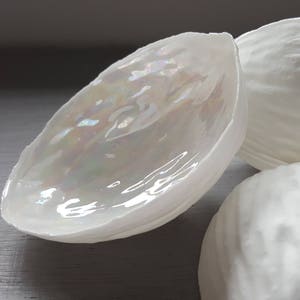 Ring Holder. Big Walnut Shells Made From Stoneware Fine Bone - Etsy