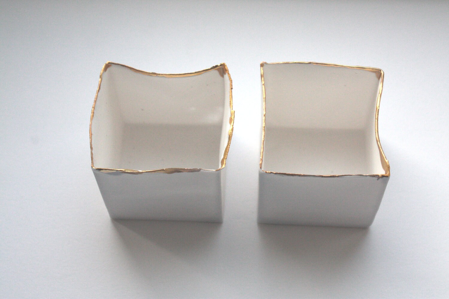 Small Snow White Cube Made From English Fine Bone China and - Etsy