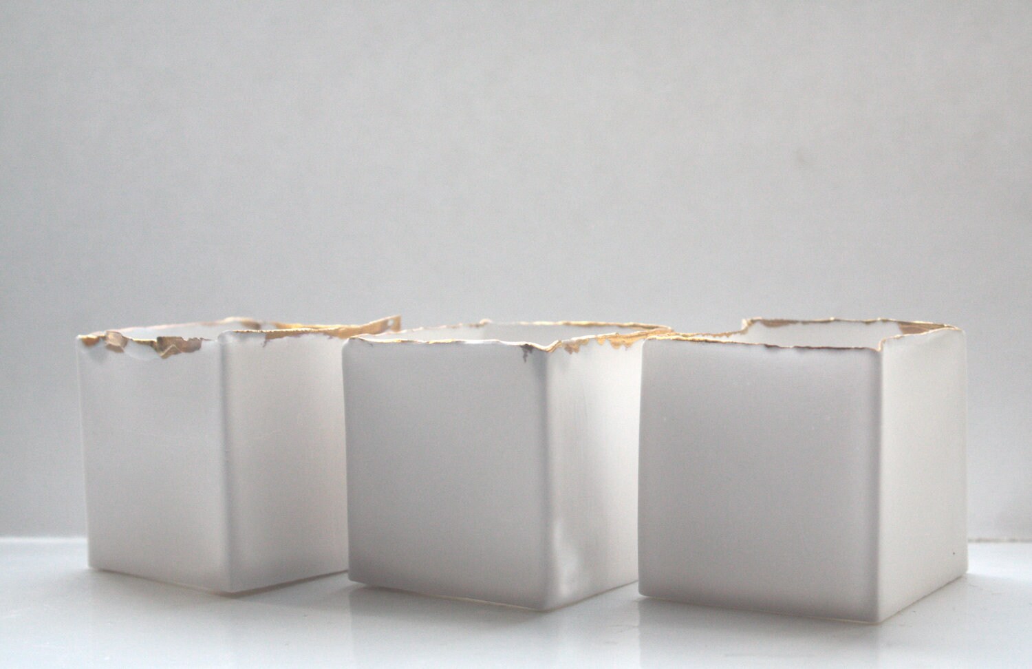 Small Snow White Cube Made From English Fine Bone China and - Etsy