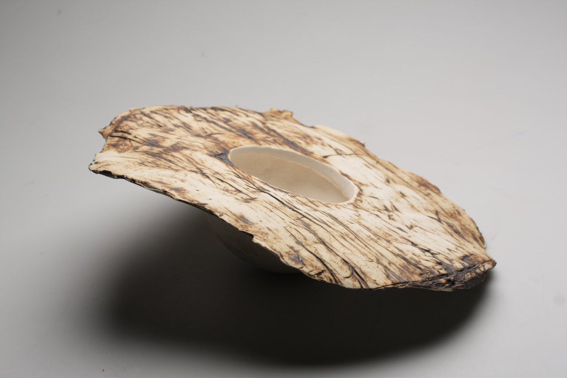 Abstract Ceramic Sculptural Vessel With Unique Texture - Etsy UK