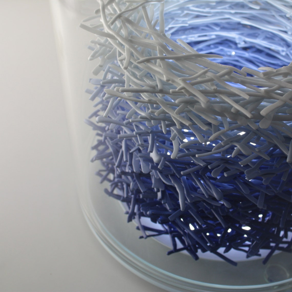 Fos Design Light With Porcelain Strands Unique Lighting - Etsy UK