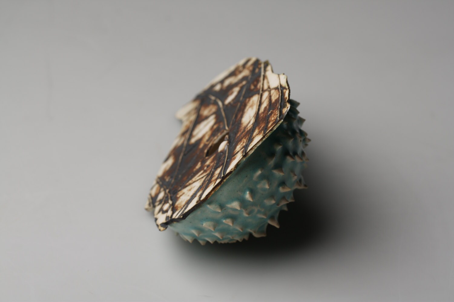 Abstract Ceramic Sculpture Vessel With Unique Texture Mini - Etsy