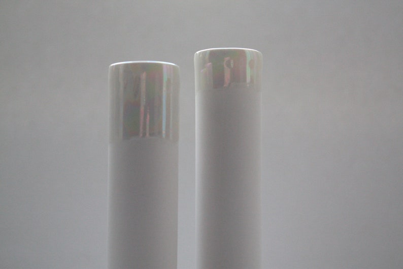 Decorative Thin Tall Mini Vase Made Out of Stoneware English Fine Bone ...