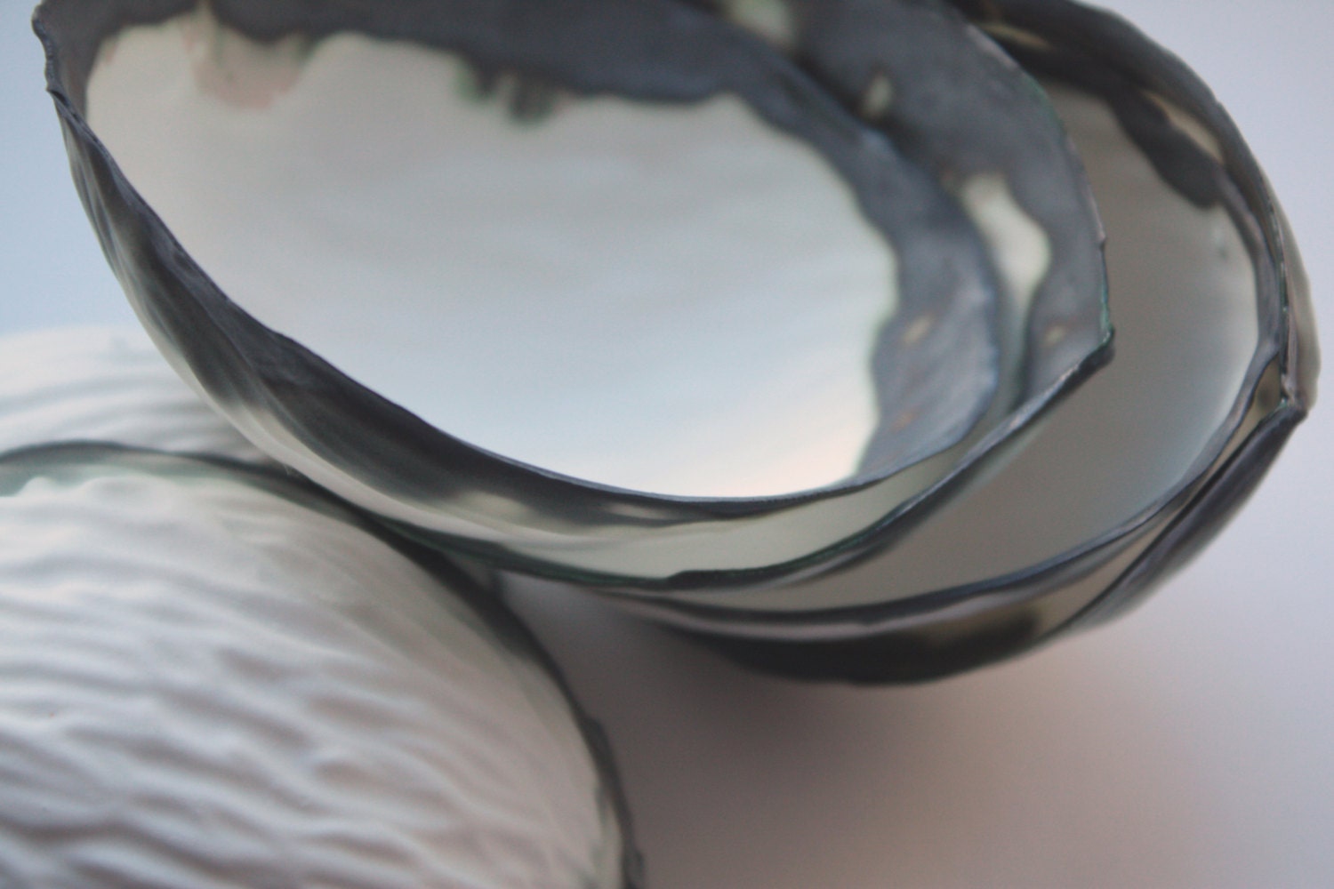 Ring Holder. Big Walnut Shells From Stoneware English Fine | Etsy