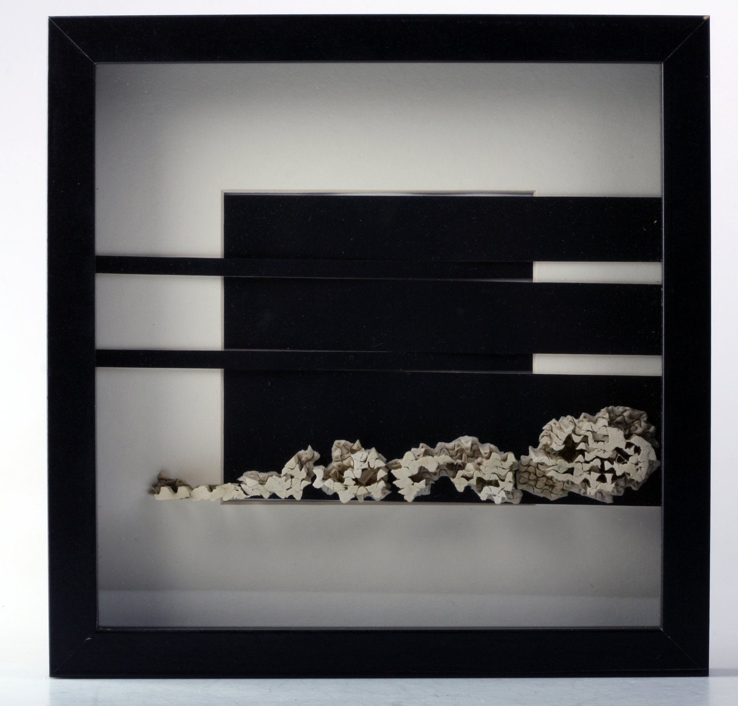 Square Black Box Frame With Ceramic.''giants - Etsy