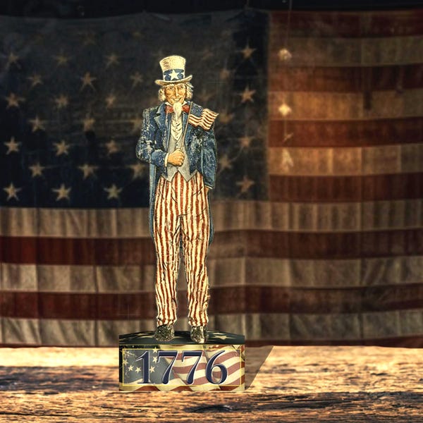 Uncle Sam Figure - Etsy