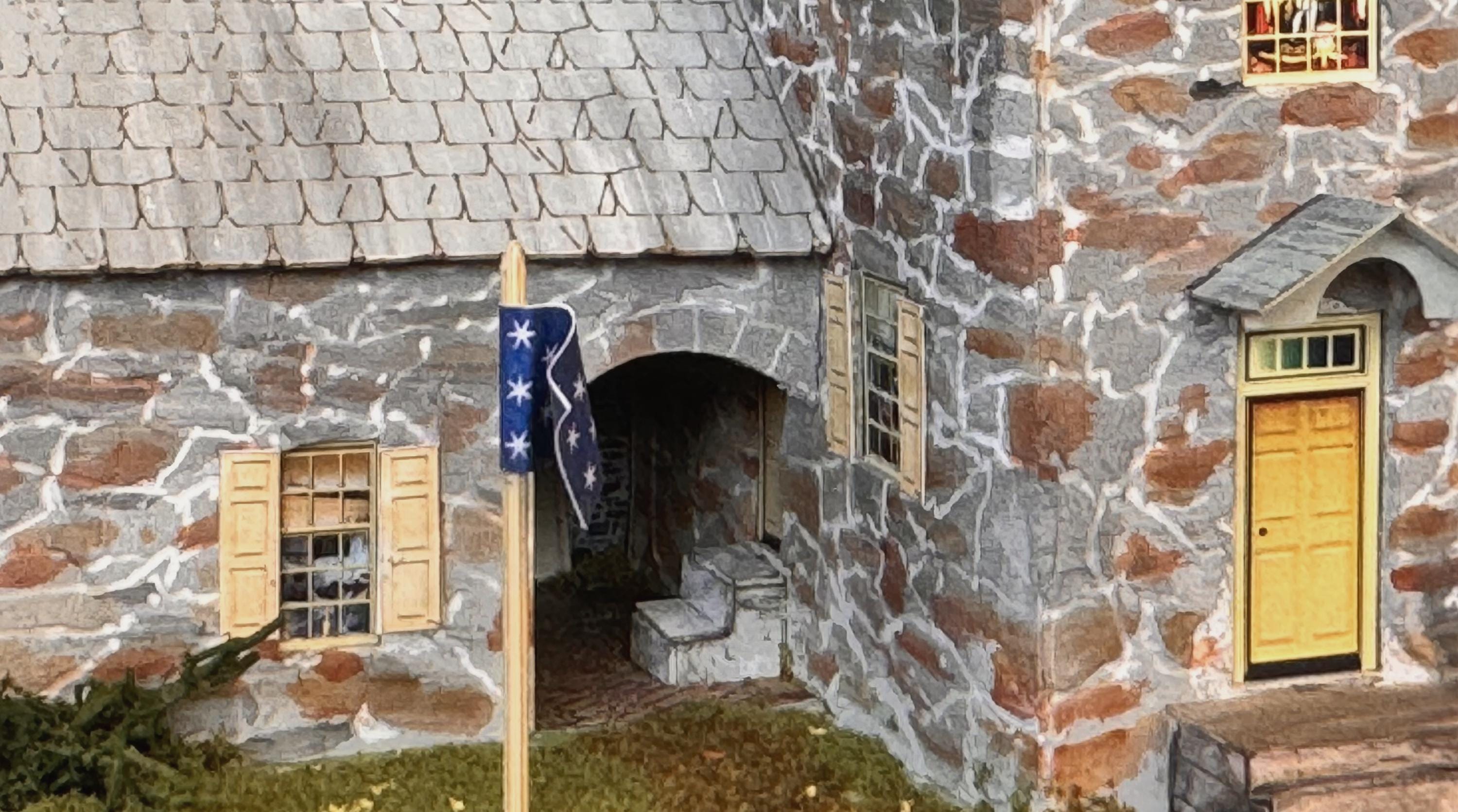 Springtime Isaac Potts House - Historical 1777-valley Forge ...
