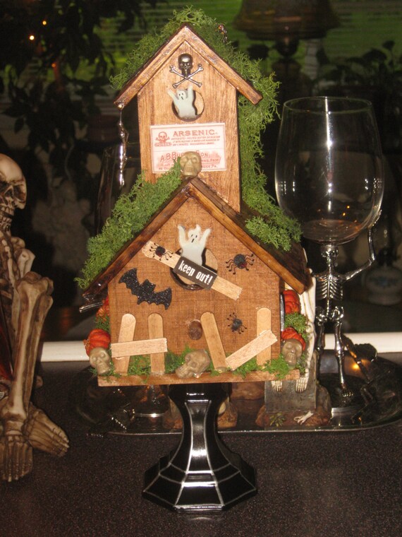 Haunted Birdhouse | Etsy