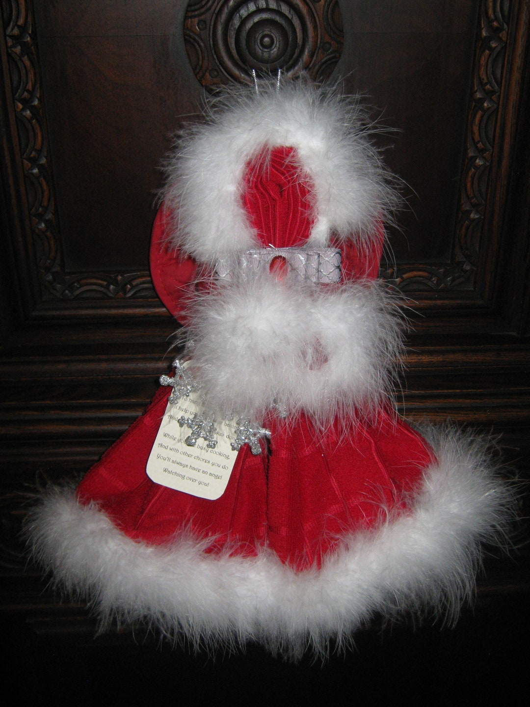 Christmas Kitchen Towel Angel - Etsy