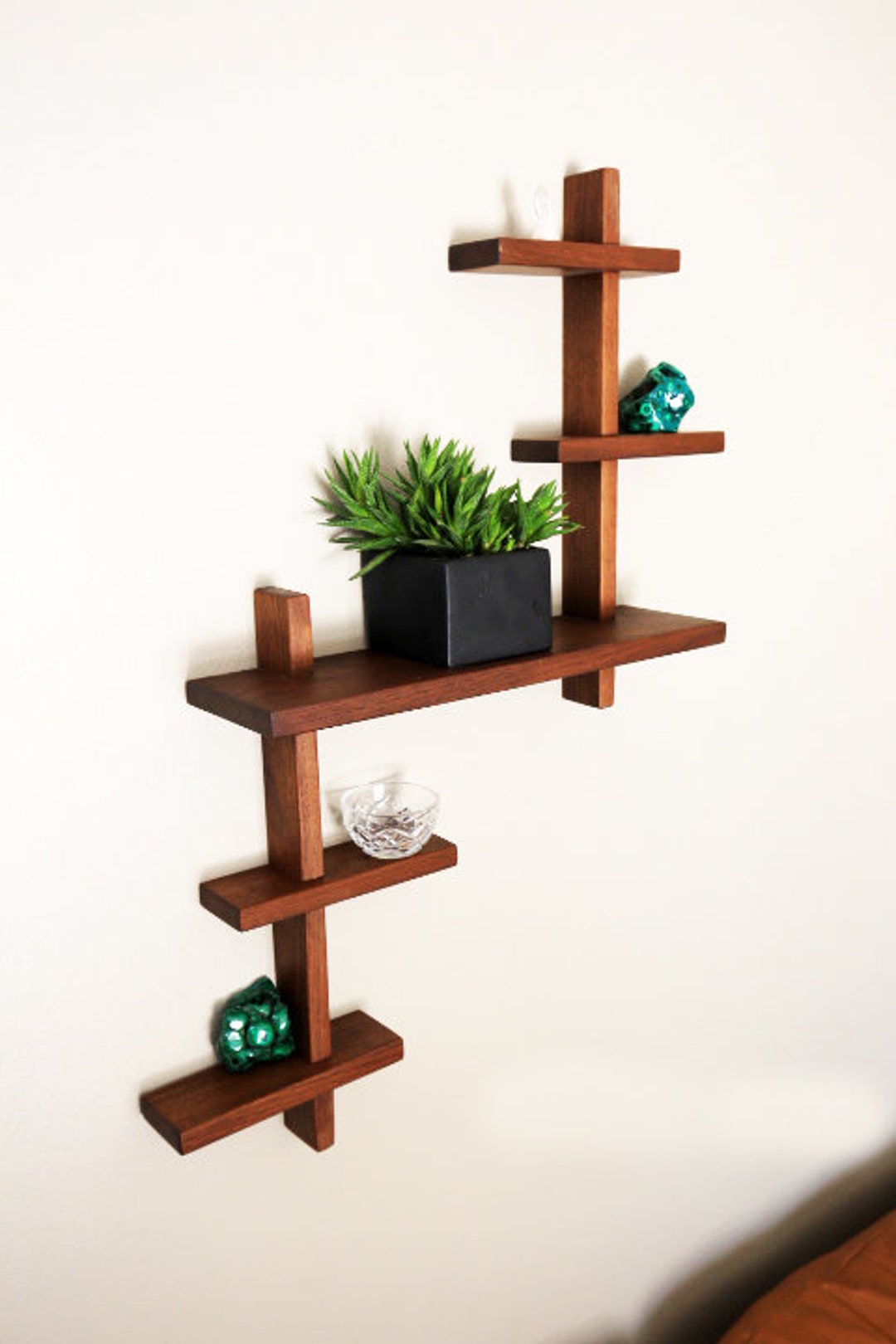 Modern Shelf MCM Minimalist Shelving Wall Art Decor - Etsy