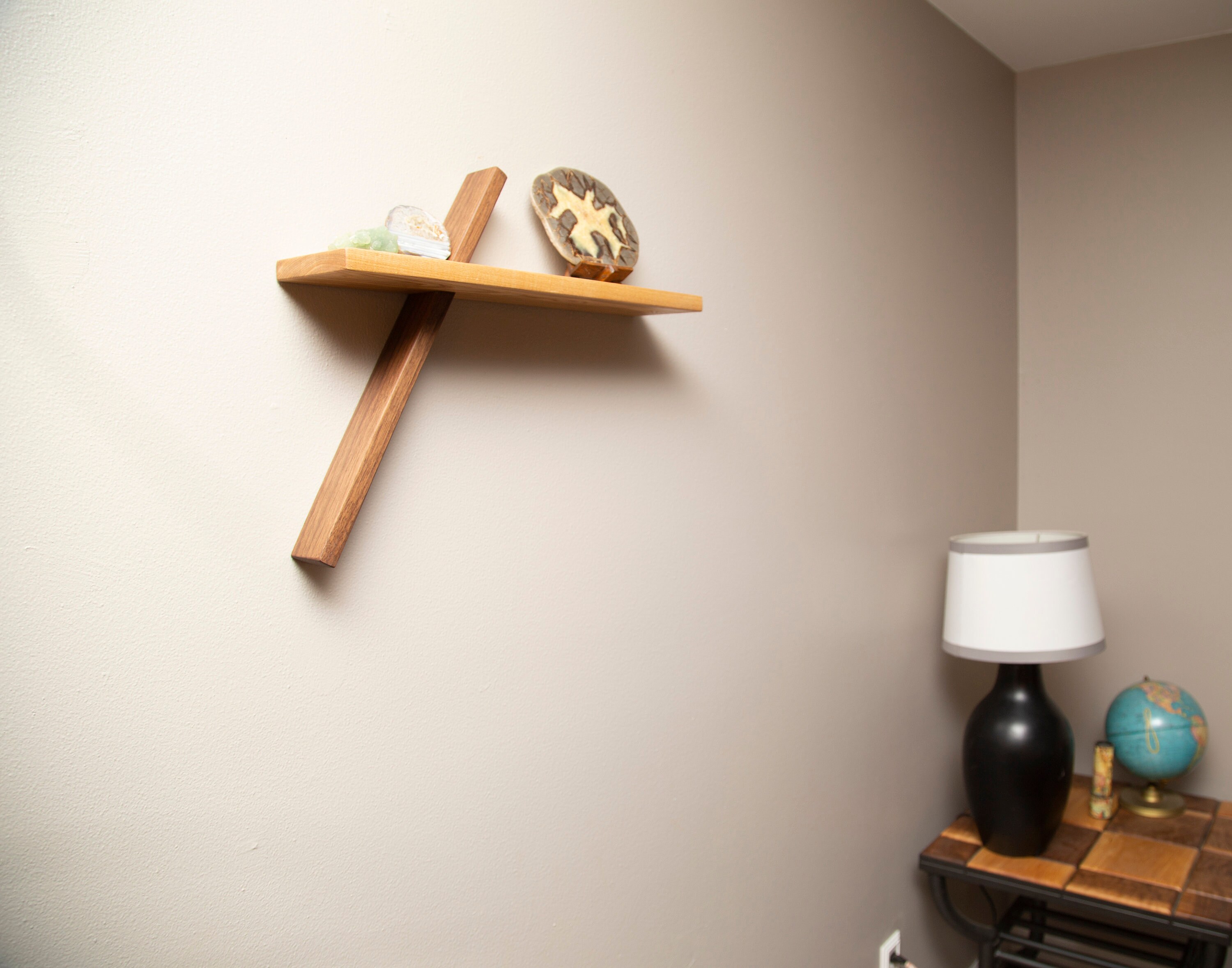 Minimalist Art Shelf Modern Floating Shelves Geometric Wall - Etsy Canada