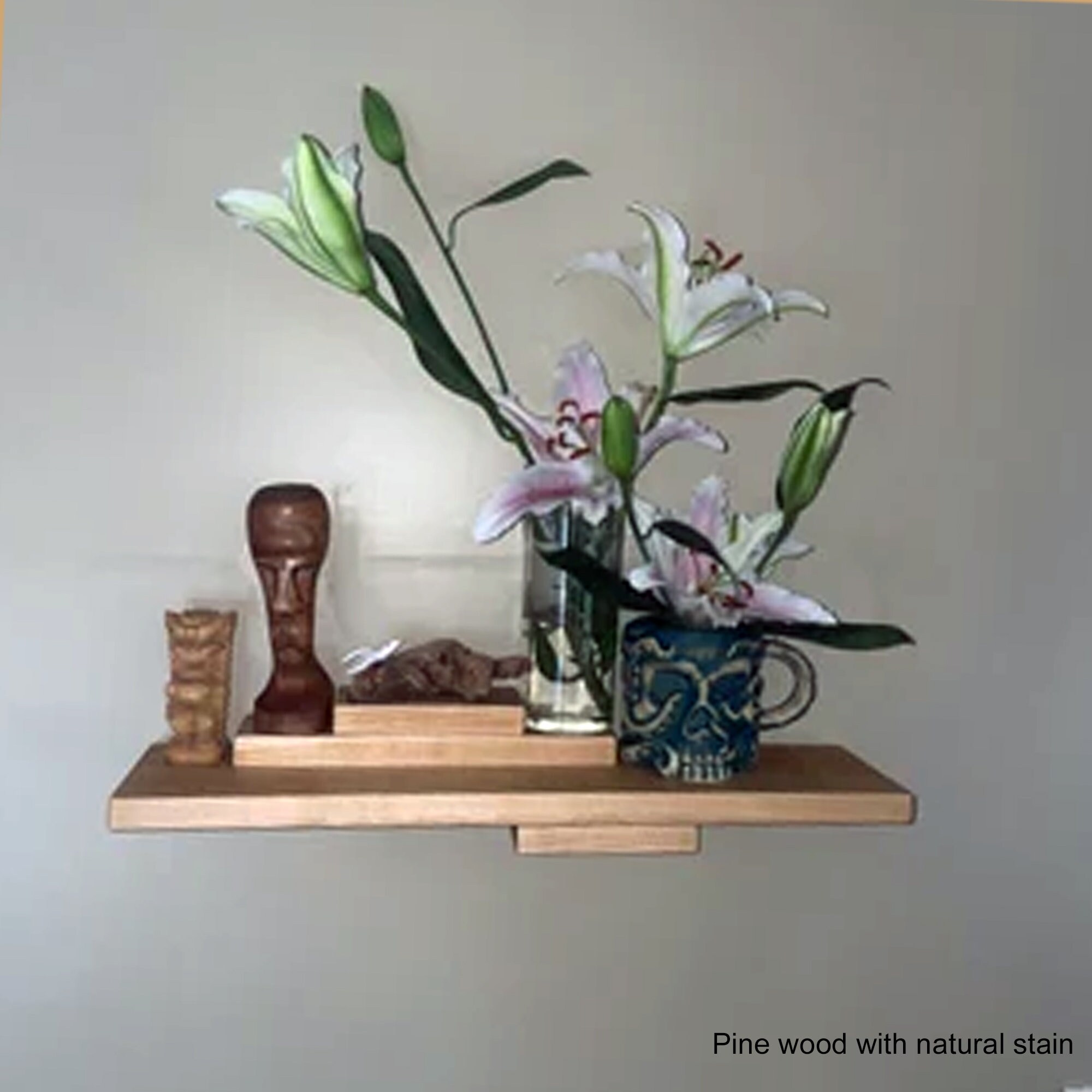 Rock Crystal Display Shelf, Geometric Step Shelves, Gift Ideas, Mid ...