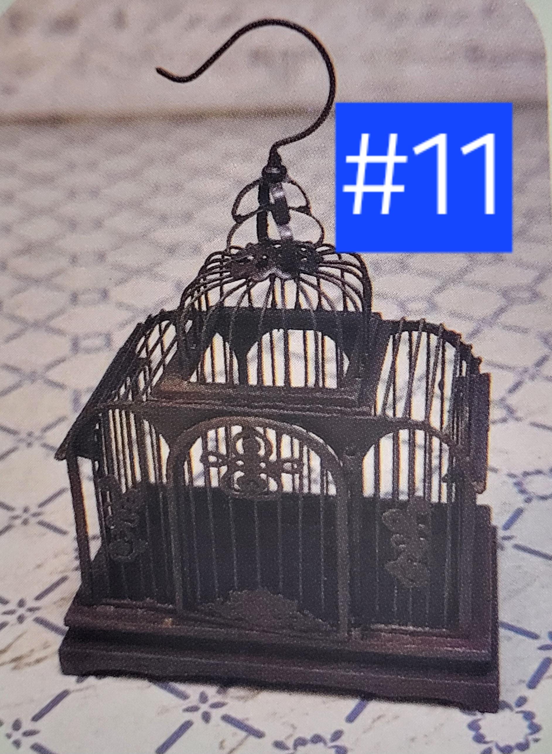 Dollhouse Miniature DIY 1:12 Bird Cage, Wind Lantern - Etsy