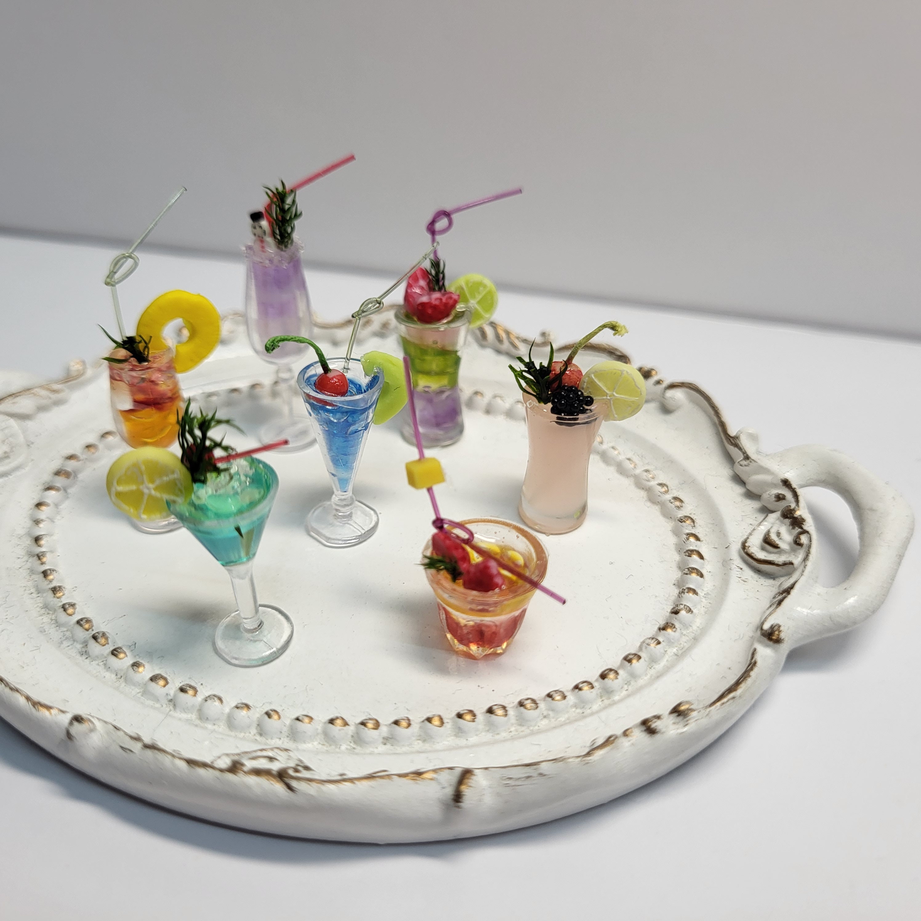 1:12 Clearance Sale - Dollhouse Miniature Cocktail - Etsy