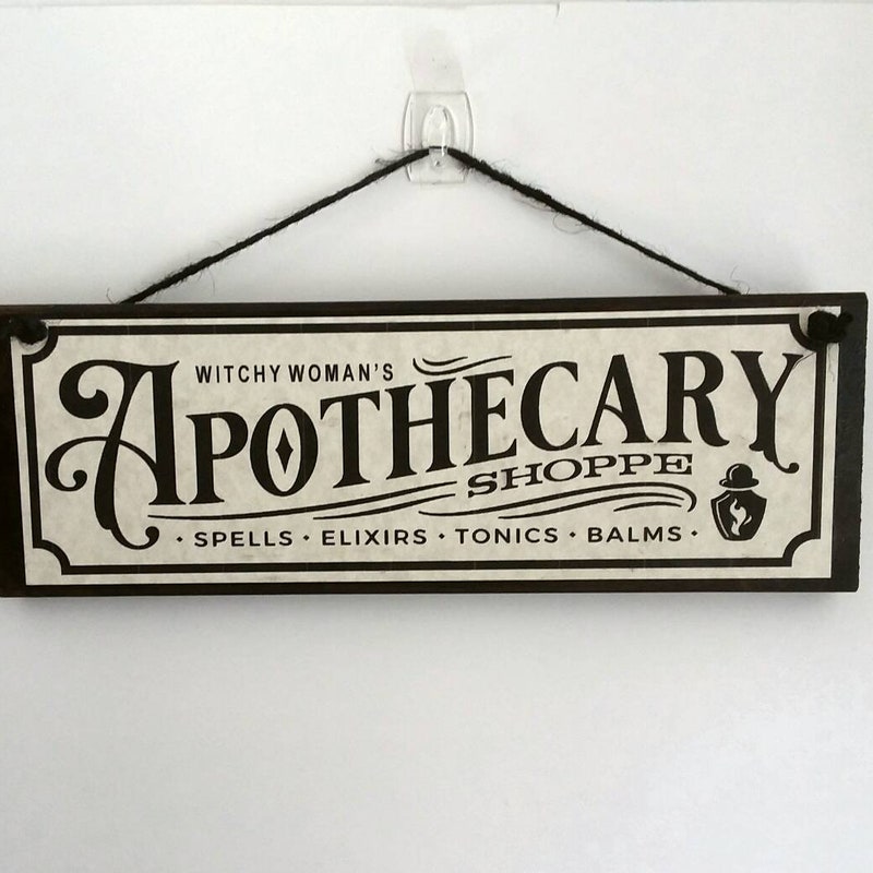 Apothecary Sign - Etsy