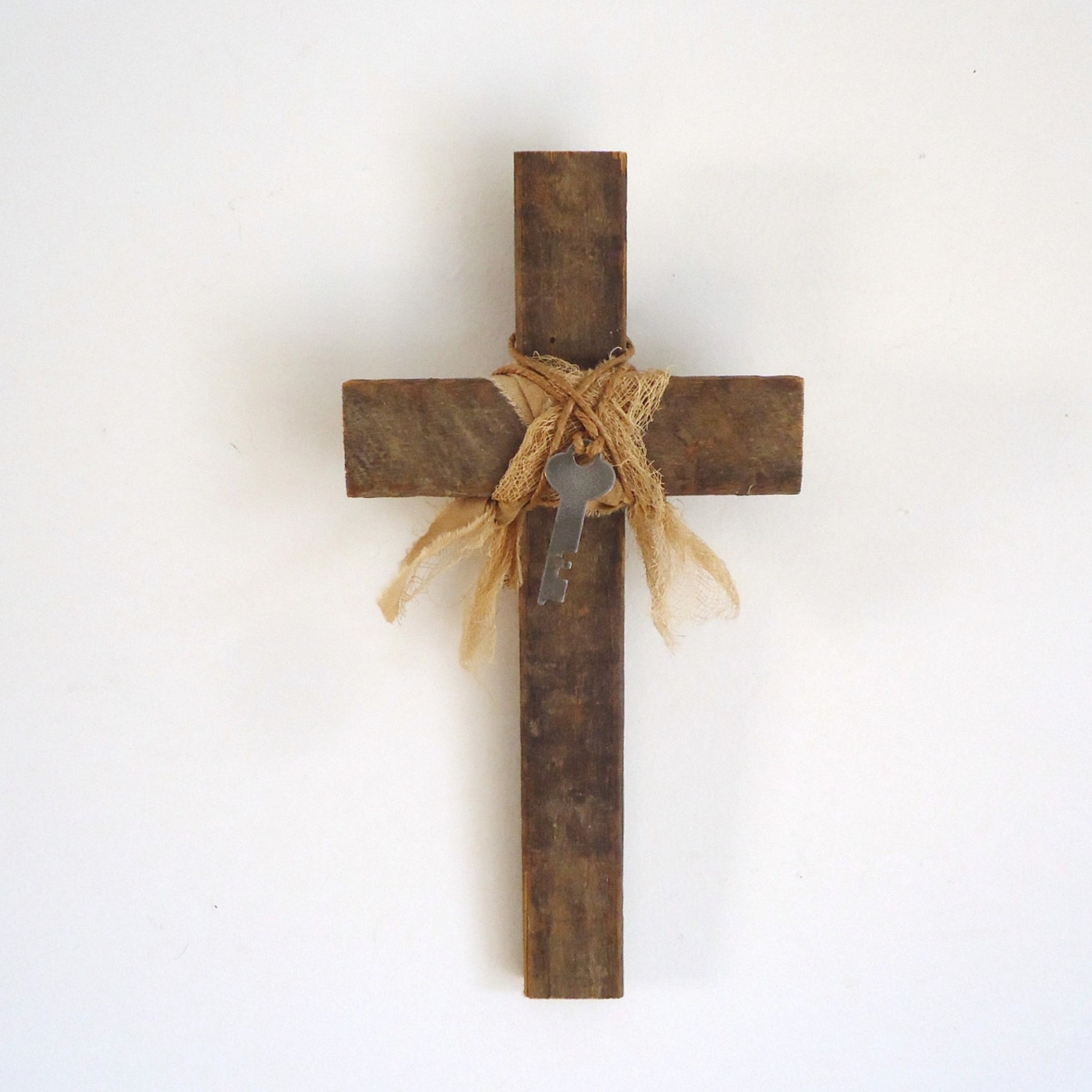 Rustic Wooden Cross Decorative Wall Cross Christian Home - Etsy