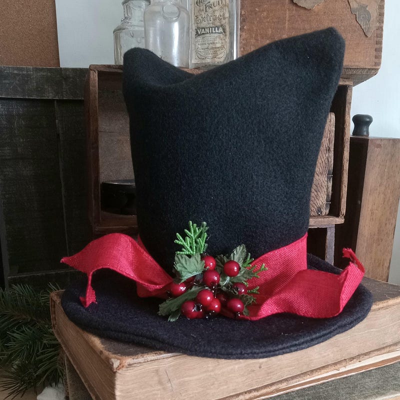 Holiday Snowmen Hat - Etsy