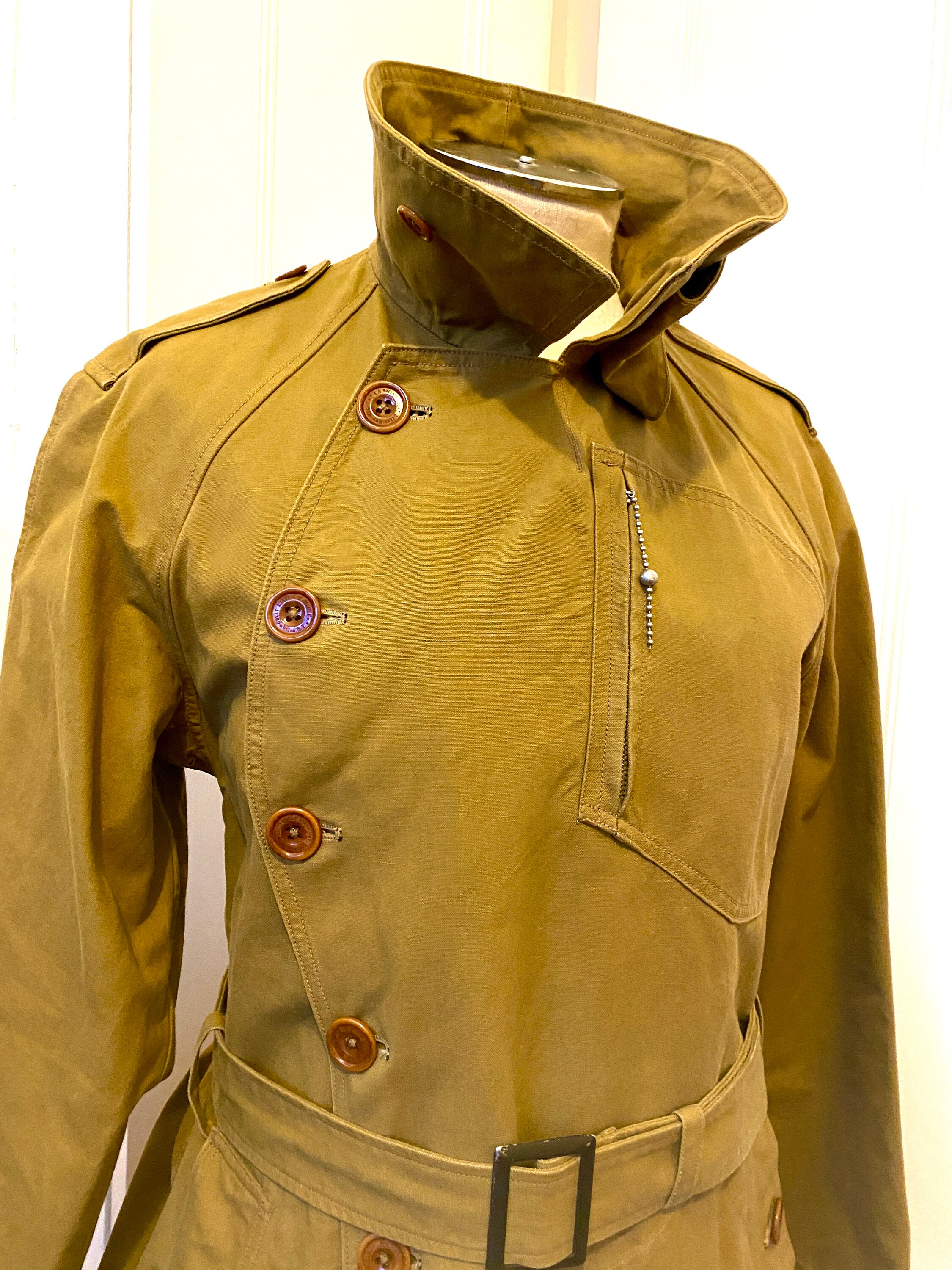 Freewheelers lindbergh 1910s Made to Order Aviators Coat - Etsy