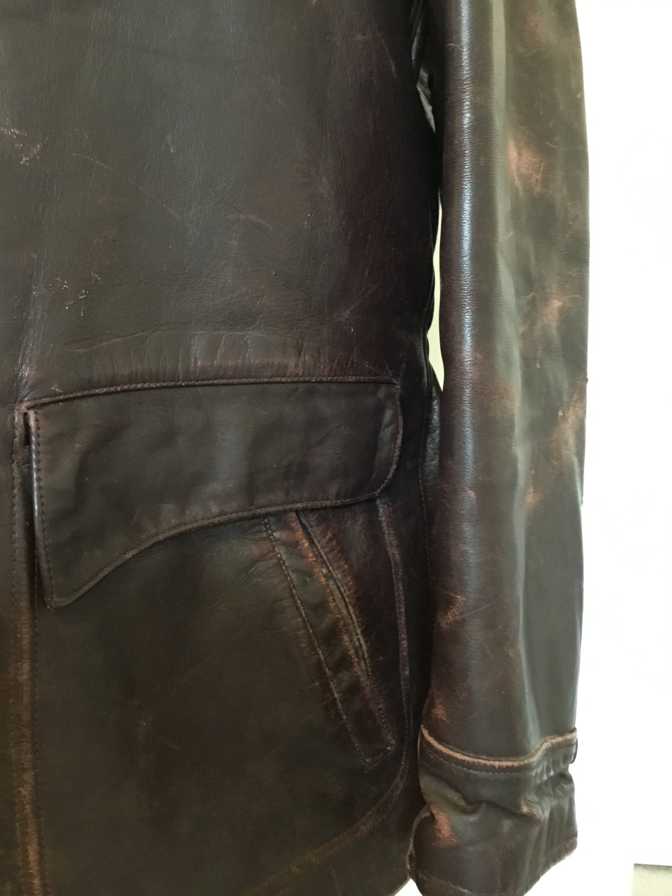 Vintage Motorbike Horsehide Jacket 1940s/1950s - Etsy