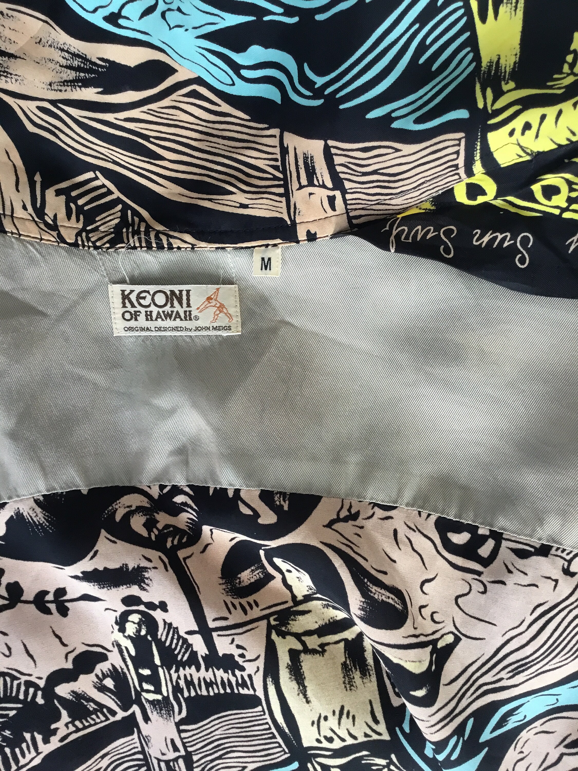 Sun Surf Keoni Vintage 1950s Style 'gauguin' Hawaiian Shirt. Original ...