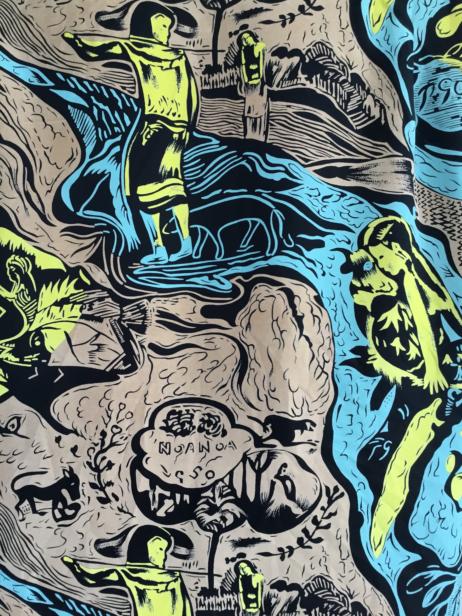 Sun Surf Keoni Vintage 1950s Style 'gauguin' Hawaiian Shirt. Original ...