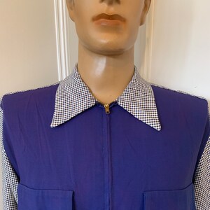 Gorgeous Original Two-tone Rayon Ricky Jacket From the 40s 50s by Sears ...