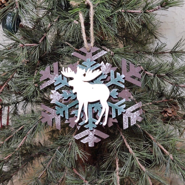 Moose Ornament - Etsy