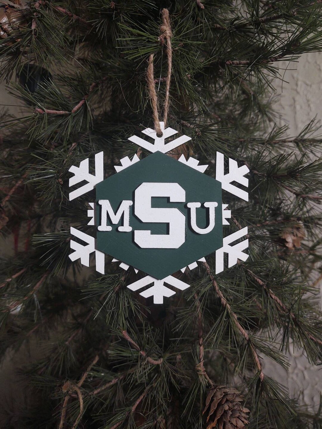 Officially Licensed Michigan State University (#8112) Msu-block Themed ...
