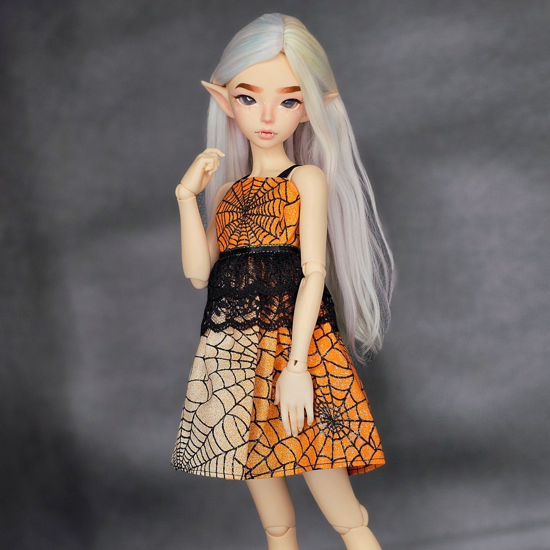 1:4 CLEARANCE autumn Webs Dress for Fairyland Minifee, Slim MSD BJD ...