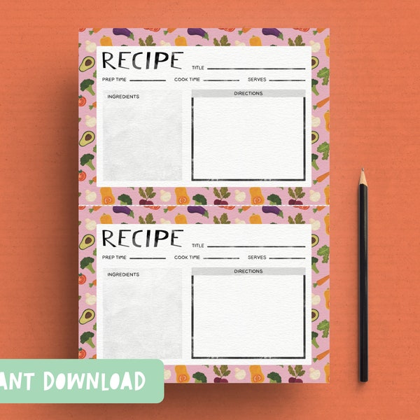 Daily Planner Cactus Print A4 and US Letter Size Pdfs Included INSTANT ...