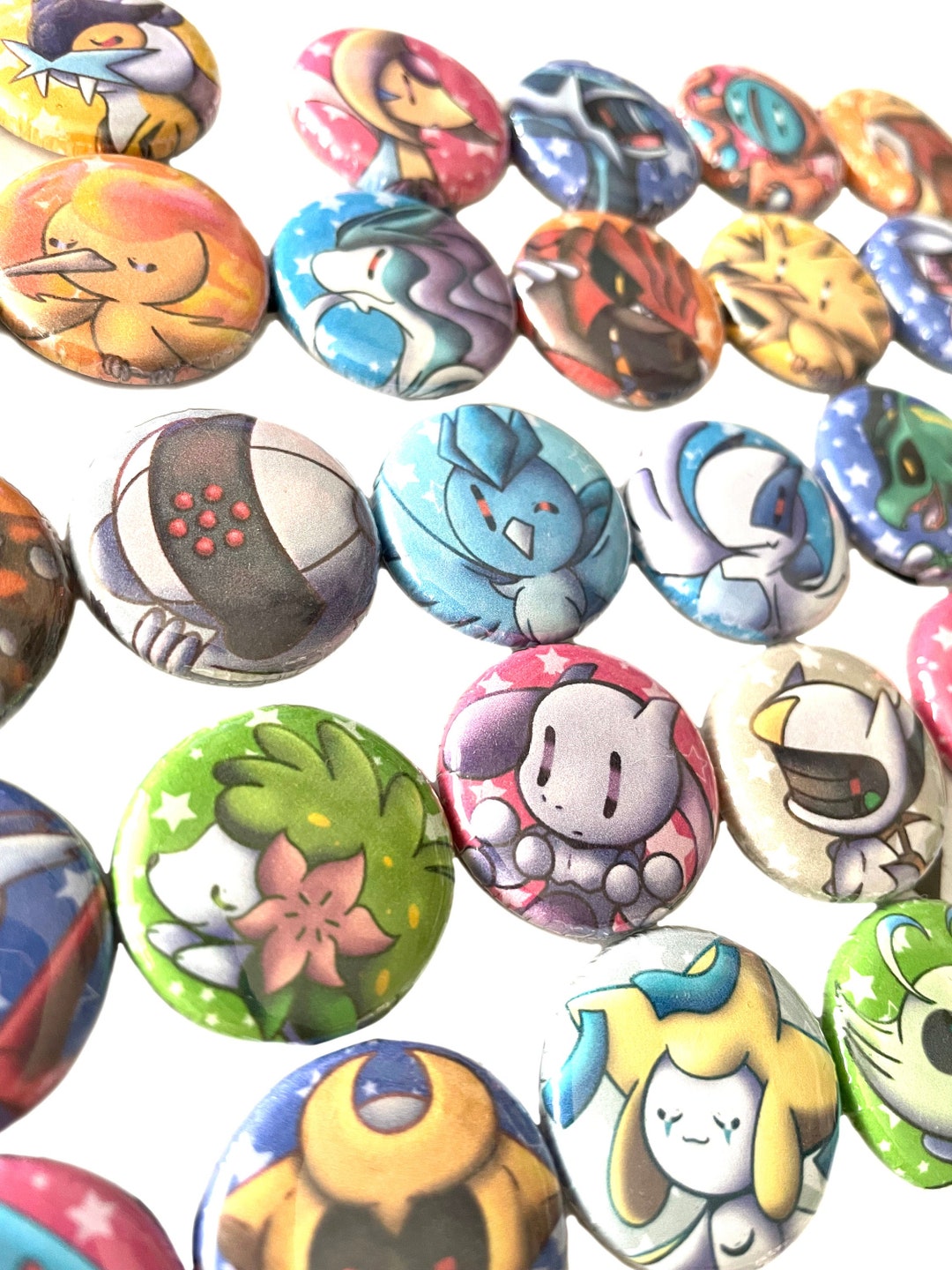 Mythische En Legendarische Pokemons Pin Buttons Gen 1 T/m 4 - Etsy
