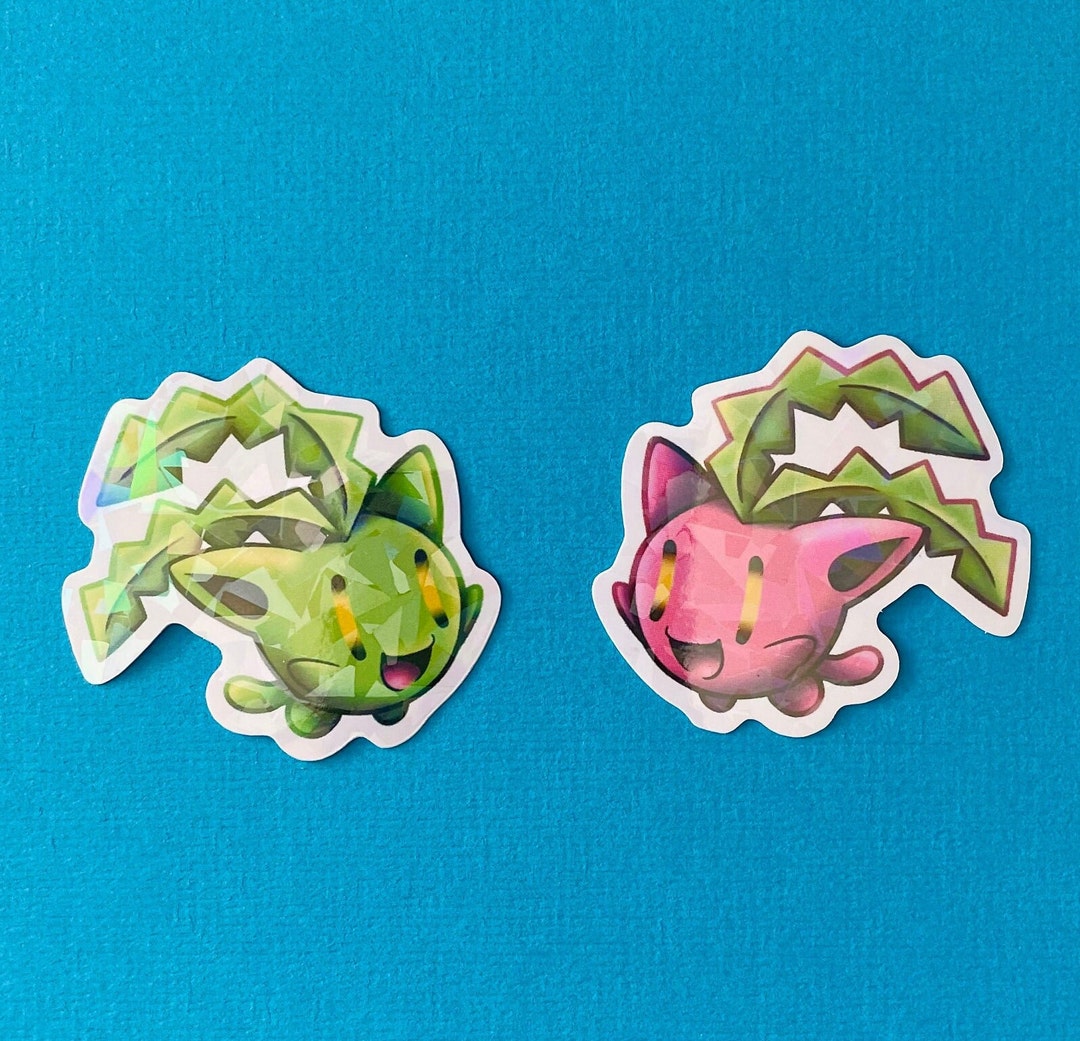 Hoppip Sticker Vinyl Holographic Pokemon Fanmade - Etsy
