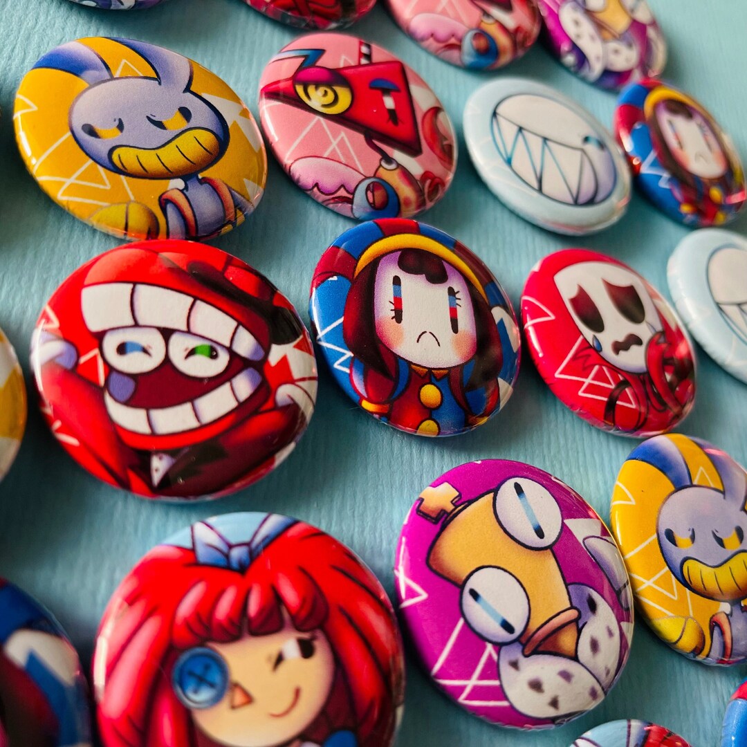 The Amazing Digital Circus Pin Buttons Fanmade - Etsy Canada